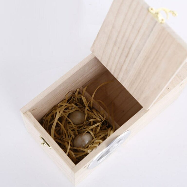 1pc Solid Wood Nesting Box Practical For Small Birds Budgies Finches ...
