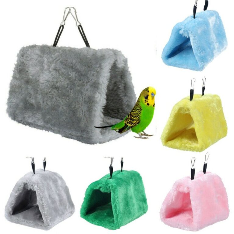 Parrot Parakeet Budgie Cozy Hammock Cage Hanging Bed Tent Hut ...