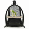 Portable Bird Cage Travel Carrier With Perch For Parrots Canaries ...
