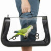 Portable Bird Cage Travel Carrier With Perch For Parrots Canaries ...