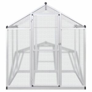 Aluminium Outdoor Aviary Spacious Bright Large Multibird Frame Mesh ...