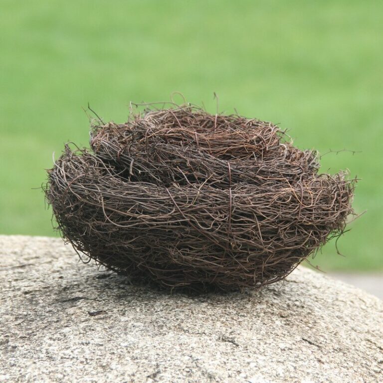 Handcrafted Natural Rattan Nesting Bird Nest Home Decoration Props ...