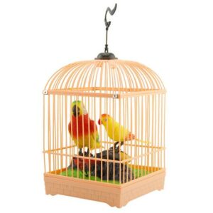 Interactive Voiceactivated Parrot Toy Talking Bird Cage Playset For ...