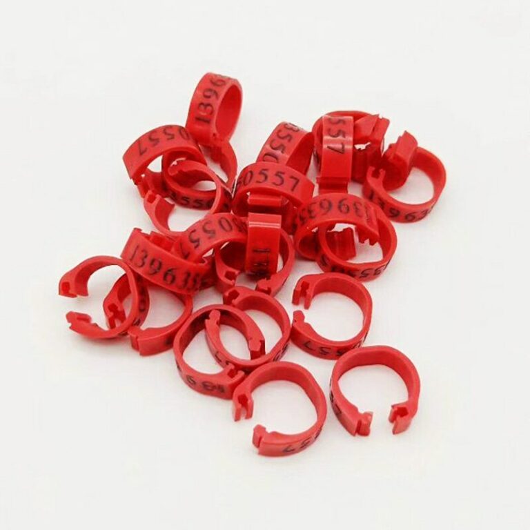 100pcs 8mm Customizable Racing Pigeon Leg Bands With Phone Number ...