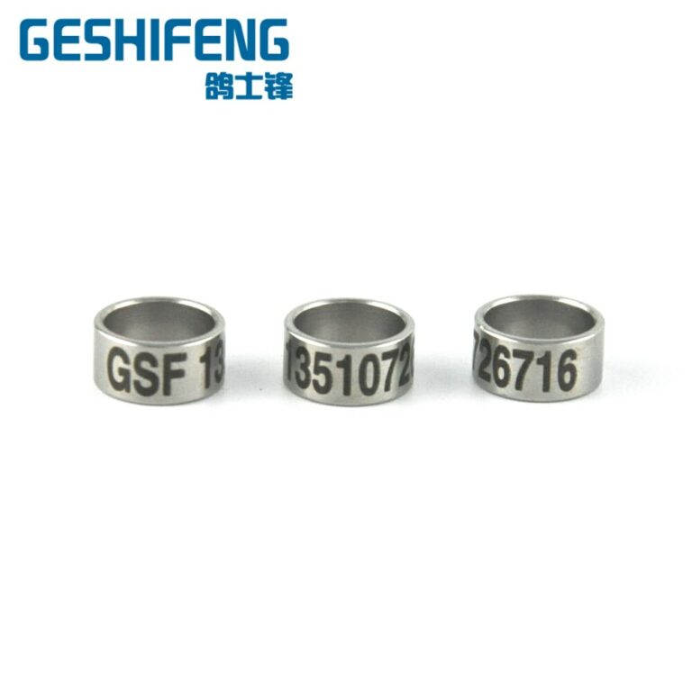 100 Pcs 7mm Poultry Leg Bands For Chicken Duck Pigeon Quail Parrot ...