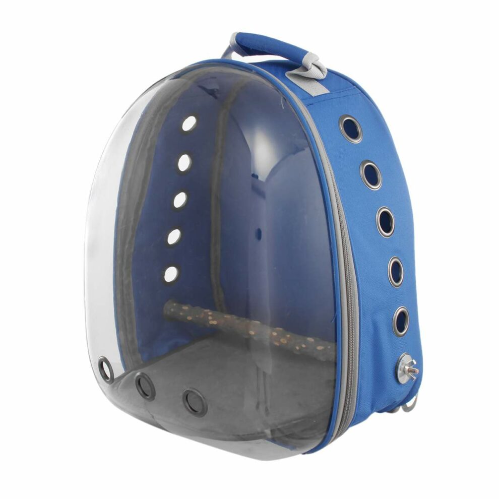 Portable Pet Parrot Carrier Backpack Breathable Space Capsule For ...