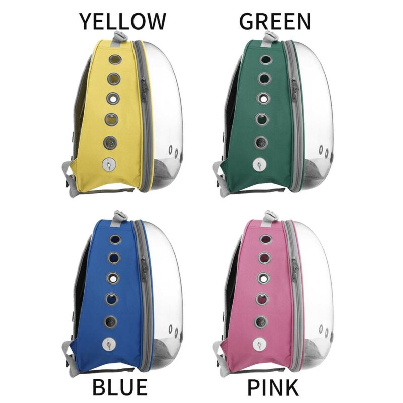 Portable Pet Parrot Carrier Backpack Breathable Space Capsule For ...