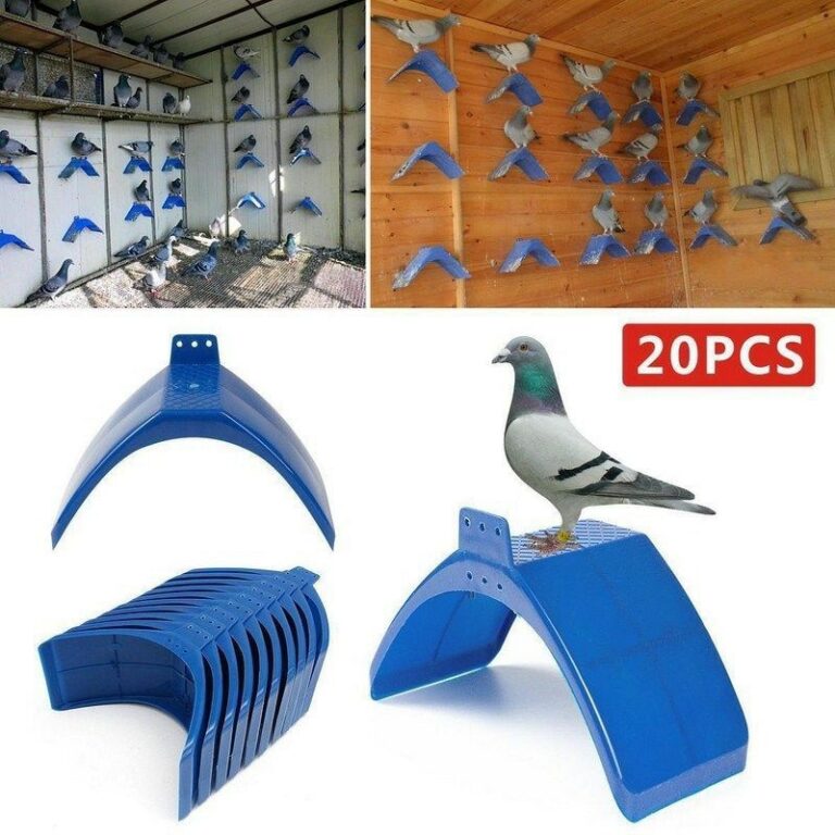 20pcs Parrot Perches Plastic Stand Platform Hanging Toys For Cage ...