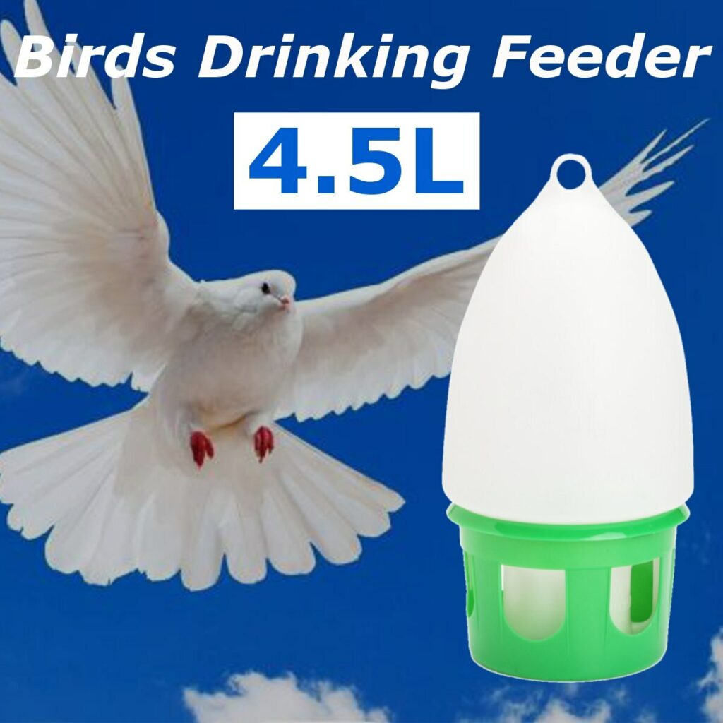 45l Plastic Pigeon Water Feeder Bird Drink Dispenser With Handle ...