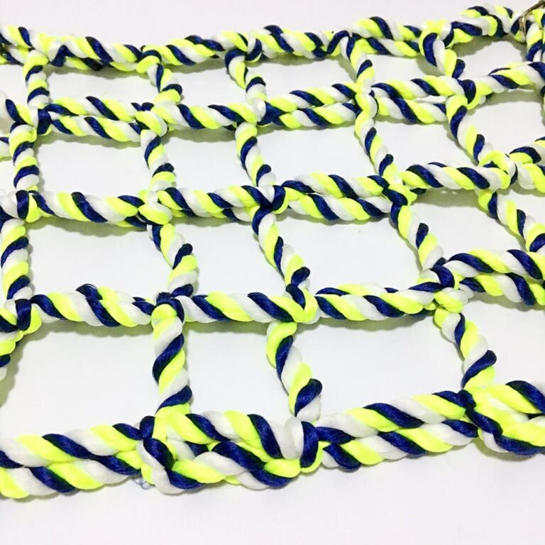 Small Animal Cotton Rope Climbing Net Parrot Cage Hanging Toy ...