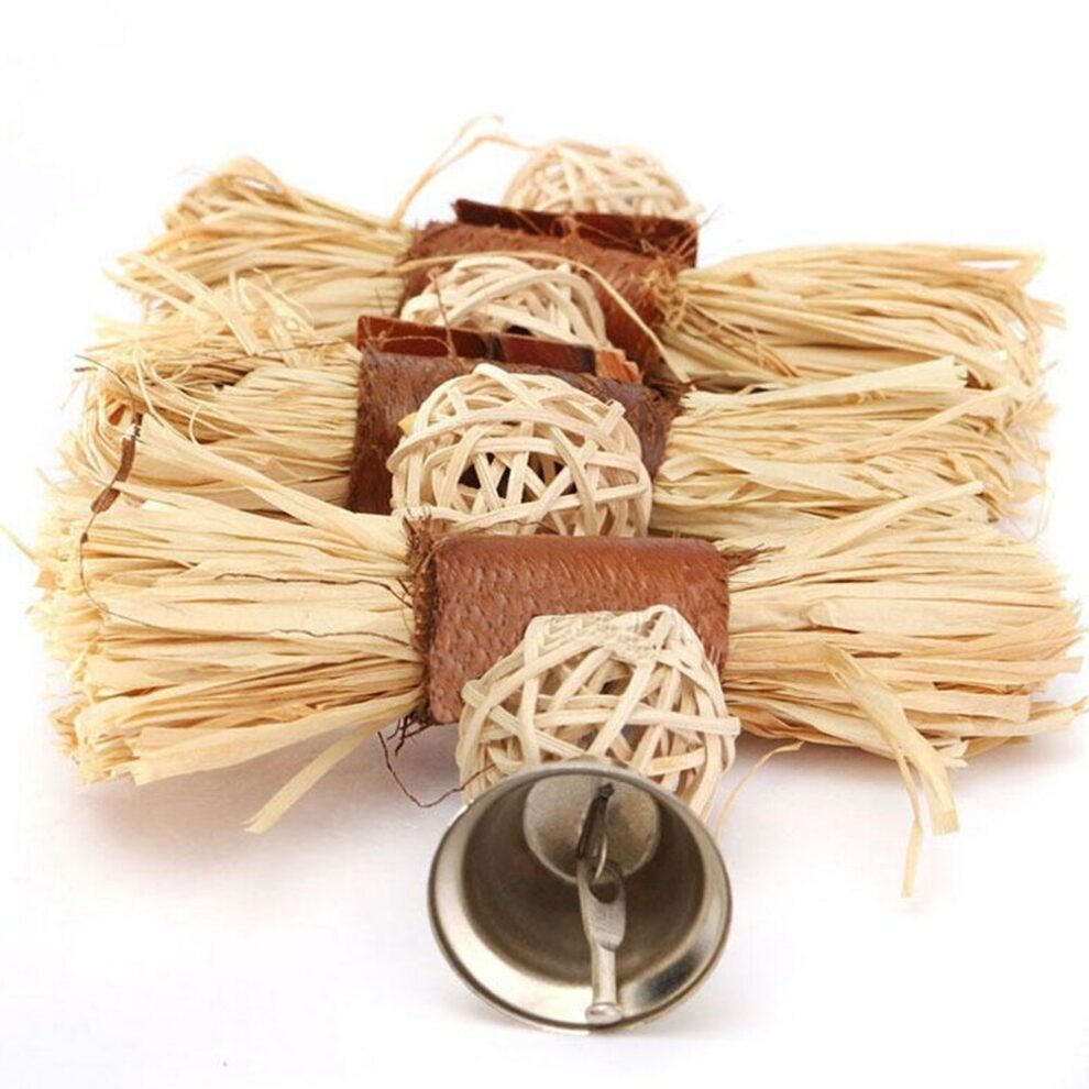 Natural Parrot Swing Toy For Birds Perfect For Macaw Budgie Lovebird ...