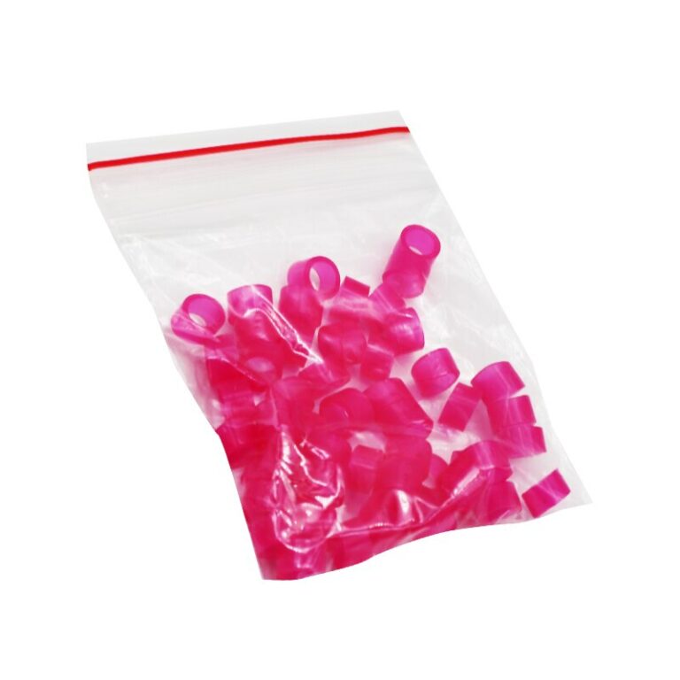 100pcs Parrot Finch Canary Gouldian Bird Leg Bands Assorted Sizes 25mm ...