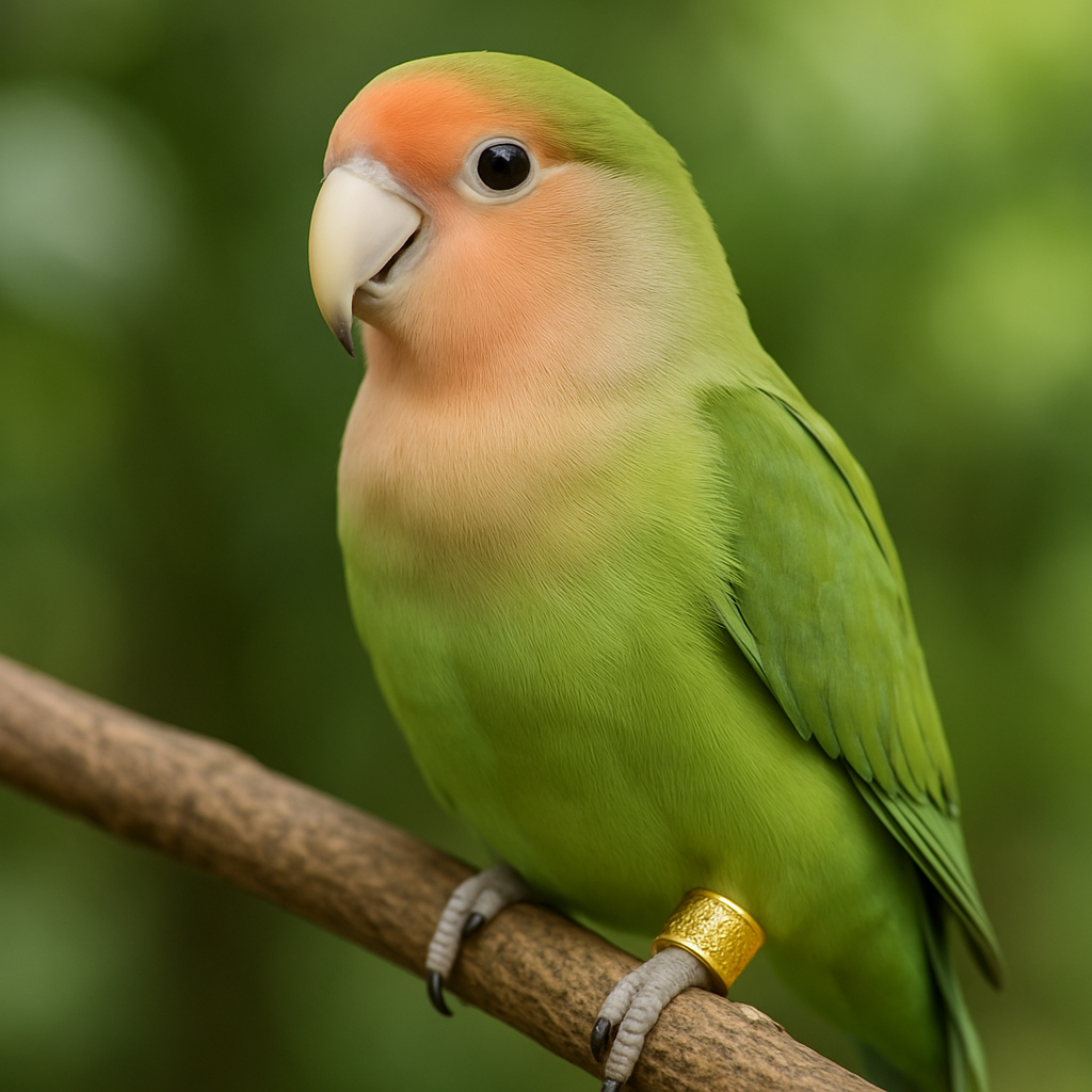 Discover Custom Goldplated Lovebird Pigeon Foot Rings For Stylish Bird ...